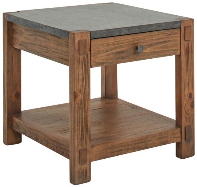 aspenhome® Harlow Saddle End Table | Colder's | Milwaukee Area
