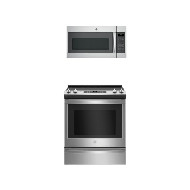 GE® 2 Piece Stainless Steel Kitchen Package | Ken's Appliance & America ...