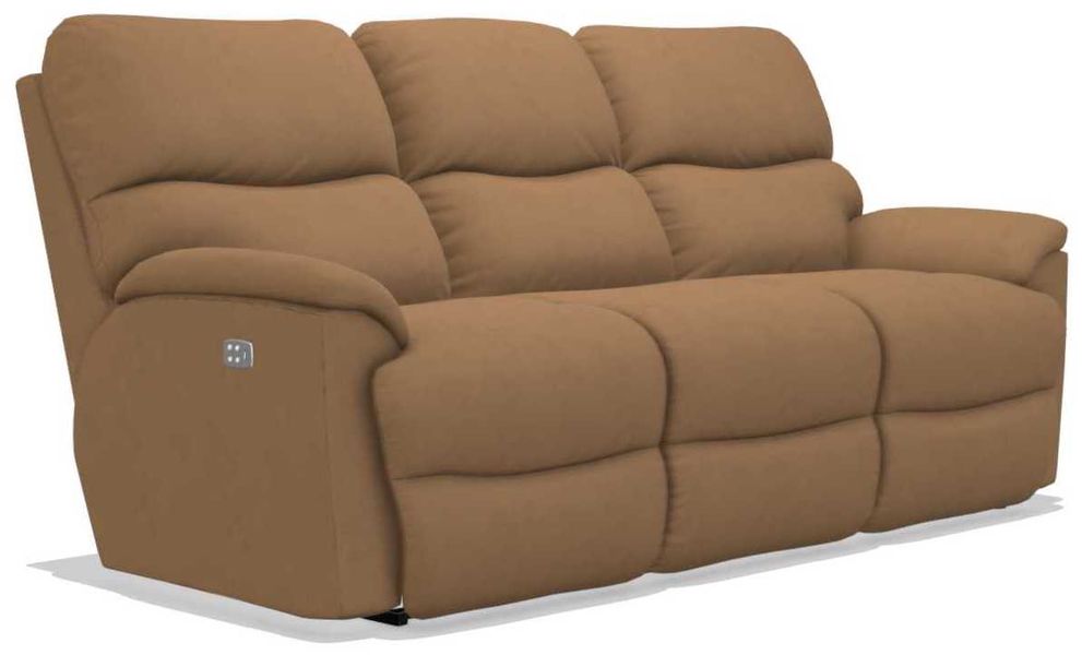 La-Z-Boy® Trouper Fawn Power Reclining Sofa | Fowler’s Fine Furnishings ...
