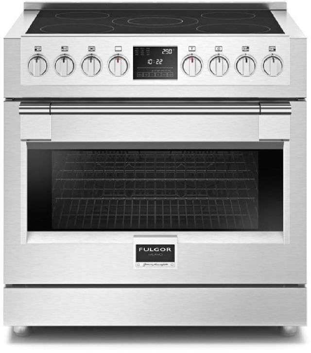 Fulgor Milano Sofia 36" Stainless Steel Professional Freestanding ...