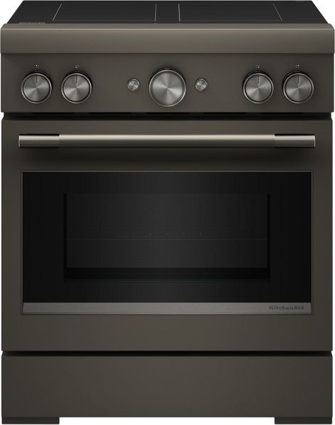 KitchenAid® 30" Black Ore Pro Style Induction Range with Air Fry ...