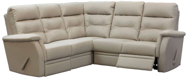 Elran Customizable Milano Curved Manual Reclining Sectional | Halton Hills Furniture & Appliances