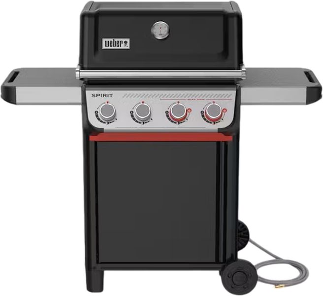 Weber® Grills® Spirit® E-425 4-Burner Black Freestanding Natural Gas ...