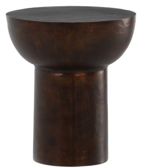 Four Hands Searcy Antique Rust End Table | Karvonen’s