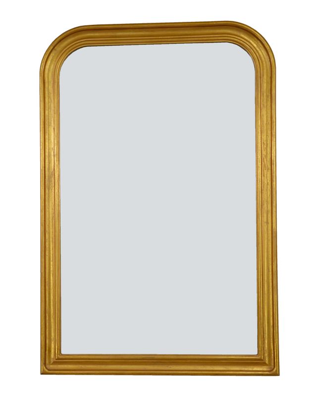 Zeugma Imports Louis Philippe Gold Wall Mirror | Miskelly Furniture
