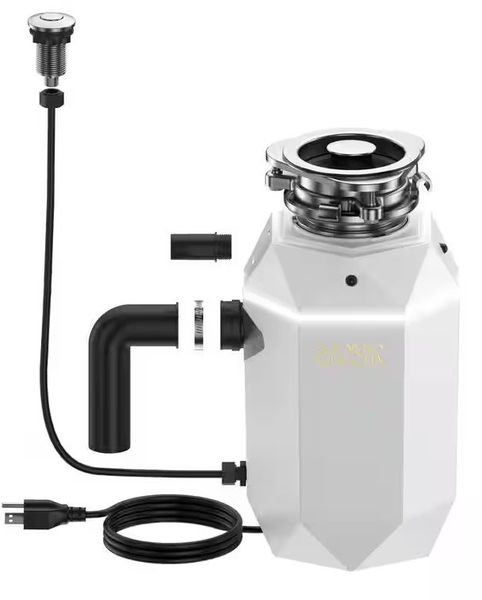 FORNO ACQUA® BrightDIAMOND 0.75 HP Continuous Feed Moonstone Garbage ...