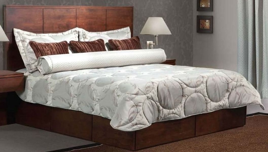 JLM Furniture Oslow Chestnut King Platform Storage Bed | Essex Home ...