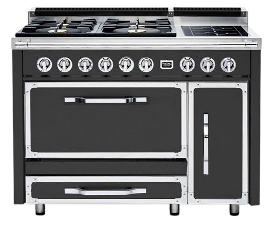 Viking® Tuscany 48" Antique Bronze Dual Fuel Range Burner | Lafferty's ...