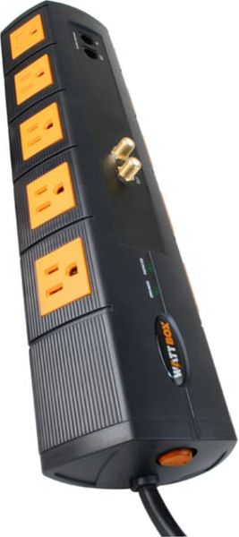 SnapAV WattBox® 10 Outlet Surge Protector with Coax and Ethernet ...