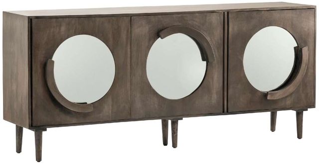 Crestview Collection Hillcrest Taupe Mango Wood Sideboard | The ...