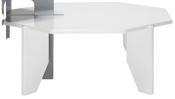 Natuzzi Editions Octopus Matte White Multifunction Table | Fischer ...