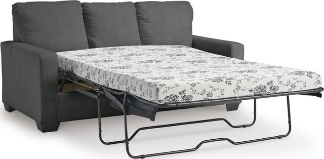 Signature Design by Ashley® Rannis Pewter Queen Sofa Sleeper | Pruitt's ...
