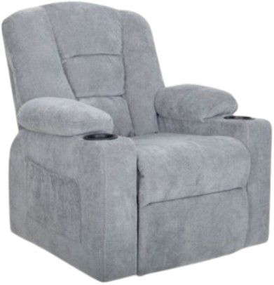 BarcaLounger® Amelia Colby Gray Kids Recliner | Fischer Furniture ...