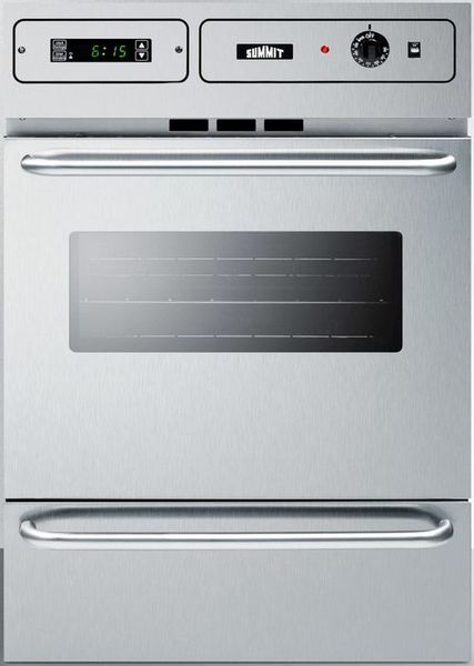 Summit® 24" Stainless Steel Built In Electric Single Wall Oven| Don's ...