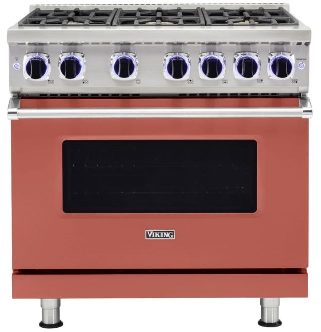 Viking® 7 Series 36" Spiced Cider Natural Gas Range | Bill Smith ...