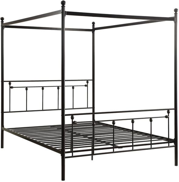 Mazin Furniture Chelone Queen Canopy Bed | Halton Hills Furniture ...