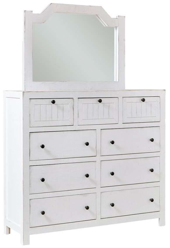 Progressive® Furniture Elmhurst 2-Piece Cotton Dresser and Mirror Set ...
