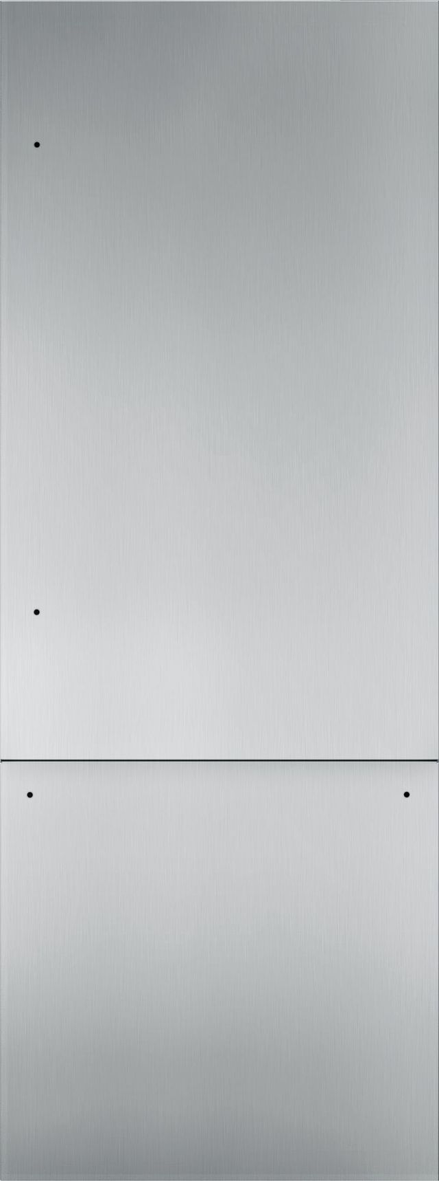 Thermador® 29.75" Stainless Steel Flat Bottom Freezer Panel Set | FW Black