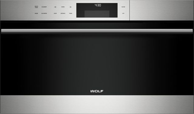 Wolf® E Series 30" Stainless Steel Transitional Convection Steam Oven