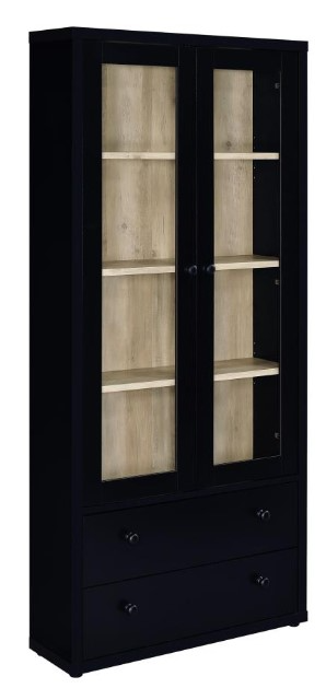 Coaster Hawthorne Black 2 Door Accent Cabinet Antioch CA