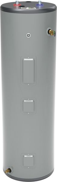 GE® 40 Gallon Gray Electric Water Heater | Ken's Appliance & America's ...