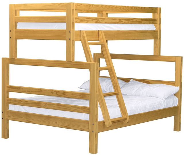 Lit superposé Simple XL/Grand décalé avec échelles intégrées Classic de ...