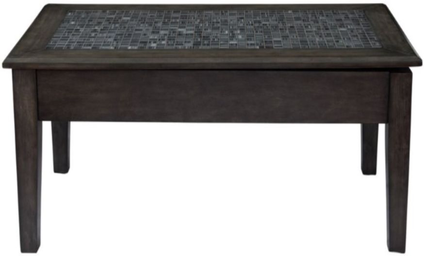 Jofran Inc. Grey Mosaic Lift Top Coffee Table | Colder's | Milwaukee Area
