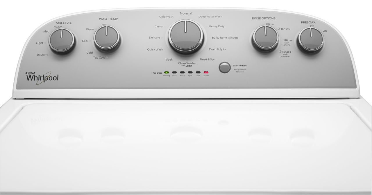 Whirlpool 4.3 Cu. Ft. White High Efficiency Top Load Washer DC Appliance