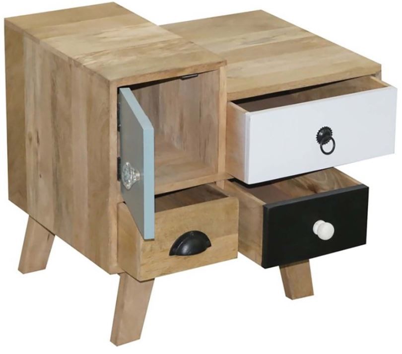 Progressive® Furniture Outbound Multi-Colored/Natural 22" Nightstand ...