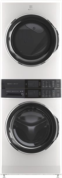 Electrolux® 600 Series White Gas Laundry Center, 4.5 Cu. Ft. Washer, 8. ...