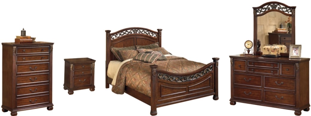 Leahlyn panel bedroom set store