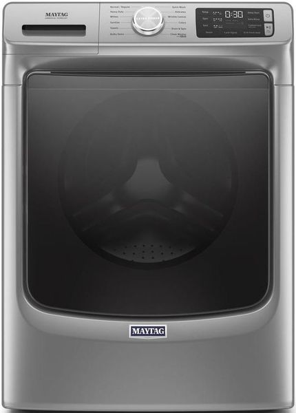 Maytag® 4.8 Cu. Ft. Metallic Slate Front Load Washer | Home Appliances ...