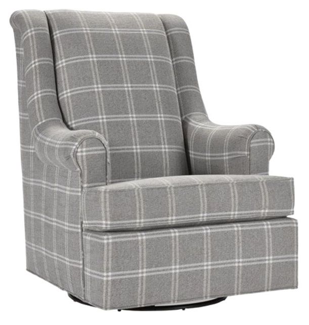 Lancer Furniture Customizable 55 Swivel Glider Chair | Joe's Furniture ...