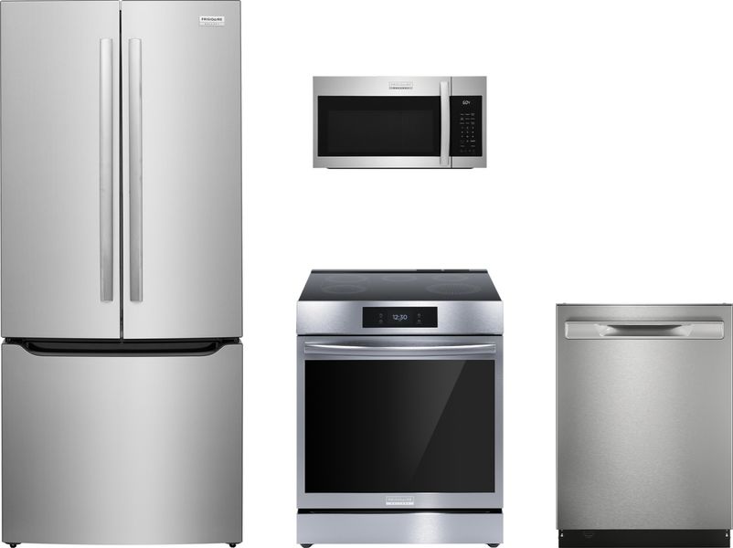 Frigidaire Gallery® 4 Piece Stainless Steel Kitchen Package | Grand ...