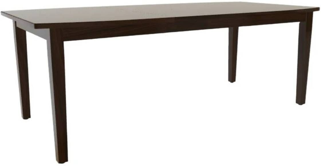 Mavin Customizable 42" x 60" Boat Extendable Dining Table with 2 Leaves ...