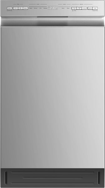 Midea® 18" Stainless Steel Front Control Built In Dishwasher| Don's ...