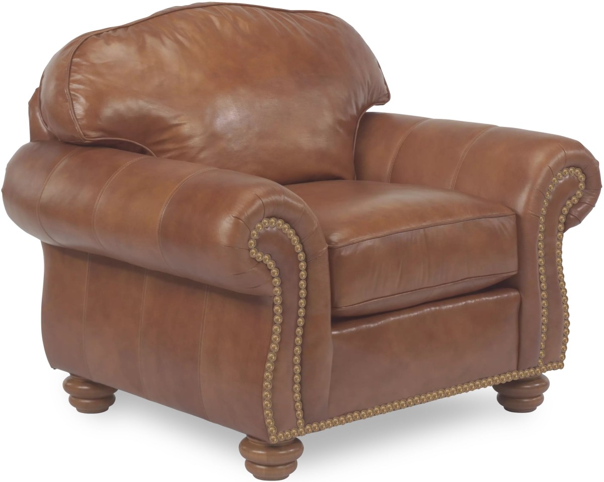 Flexsteel Bexley Brown Chair Sunshine Furniture Tulsa OK
