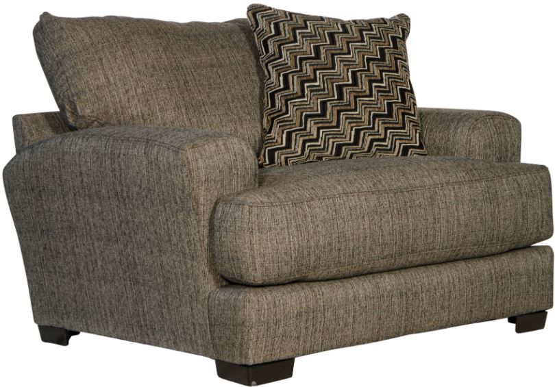 Jackson Furniture Ava Pepper Chair and a Half with USB Port | Jarons ...