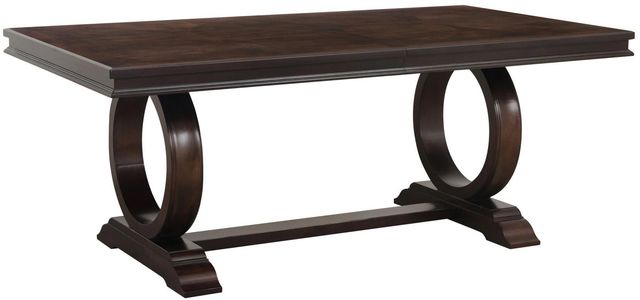 Homelegance® Oratorio Dark Cherry Dining Table | Furniture Time