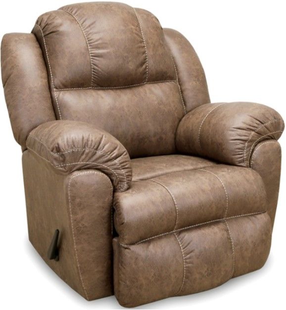 Franklin™ Victory Commodore Tan Rocker Recliner | Davis Home Furniture ...