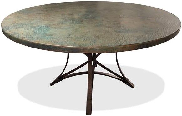 Riverside Furniture Laredo Copper Verde Round Dining Table | Colder's ...