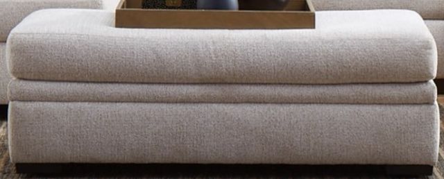 Behold™ Home Milan Sand Storage Ottoman | Miskelly Furniture