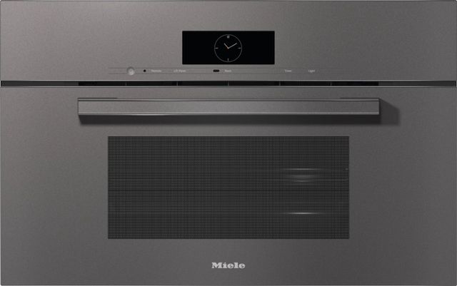 Miele 30" Graphite Grey Steam Oven | Albert Lee | Seattle, Tacoma, Bellevue