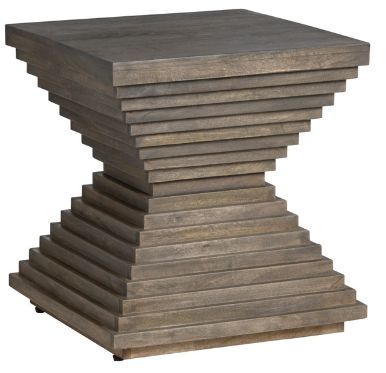 Crestview Collection Highland Park Brown End Table | Big Sandy ...