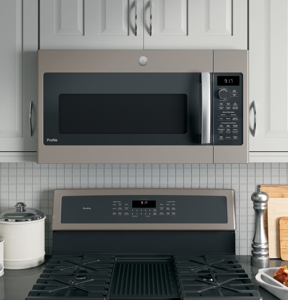 Ge slate microwave countertop store