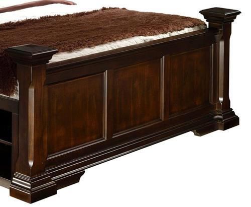 New Classic® Home Furnishings Timber City Sable Eastern King Footboard ...