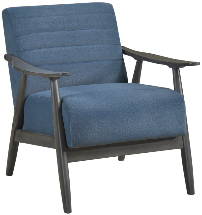 Blue gray accent chair store