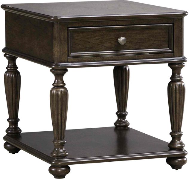 Liberty Furniture Allington Satin Sienna Rectangular End Table | Miskelly Furniture