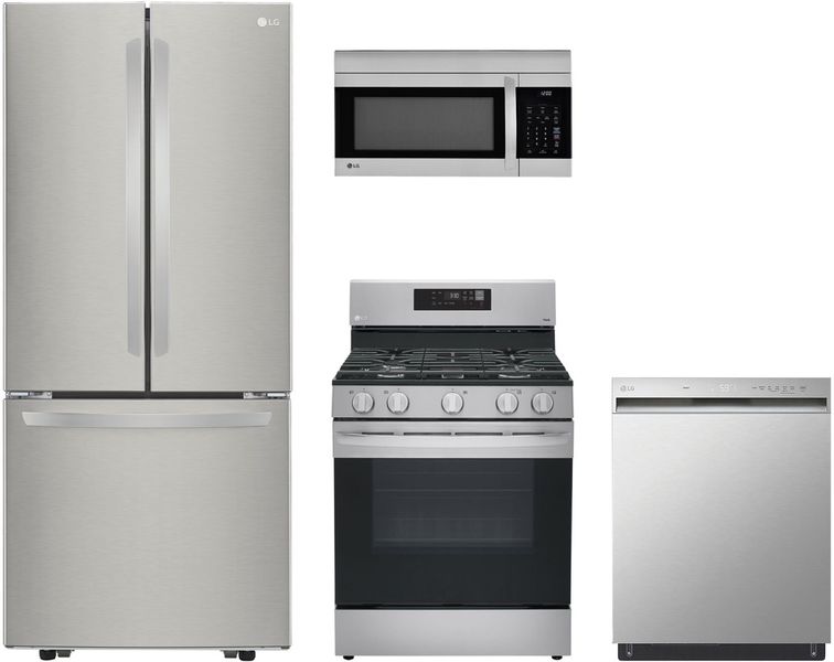 LG 4 Piece Stainless Steel Kitchen Package| Don's Appliances ...