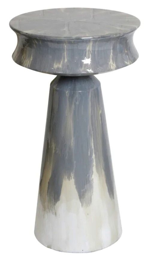 StyleCraft Dappled Dove Side Table | Fischer Furniture | Rapid City, SD